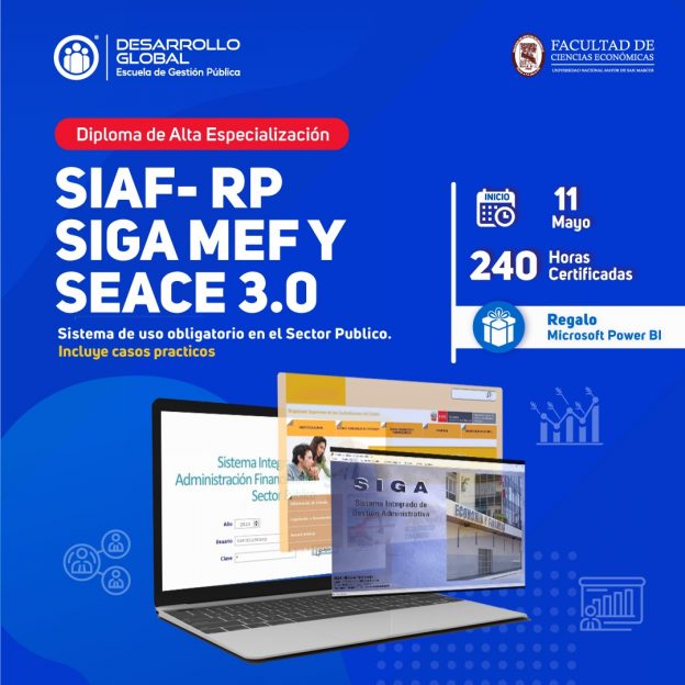 ¿Qué es el SIAF, SIGA Y SEACE? - 2024