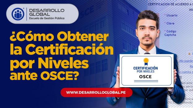 ¿Cómo obtener la certificación por niveles ante OSCE?
