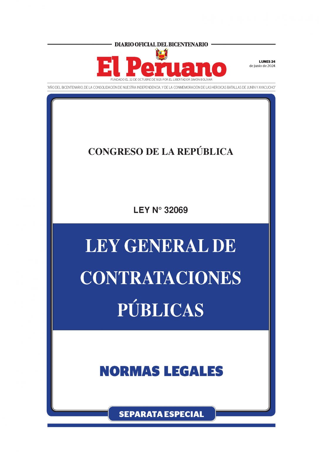 ¿Qué cambia con la Ley N.º 32069? - 2025